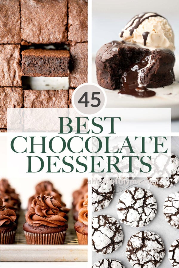 45 Best Chocolate Desserts - Ahead of Thyme