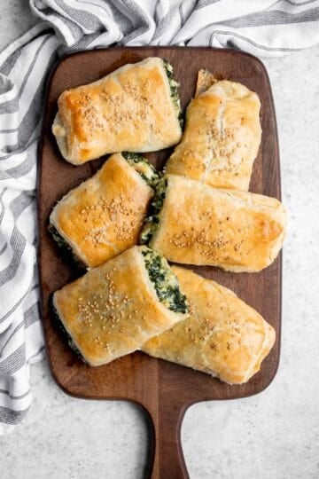 Spinach Cheese Rolls - Ahead of Thyme