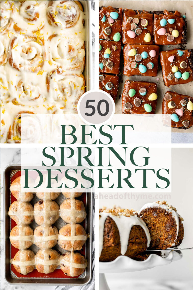 50 Best Spring Desserts - Ahead of Thyme