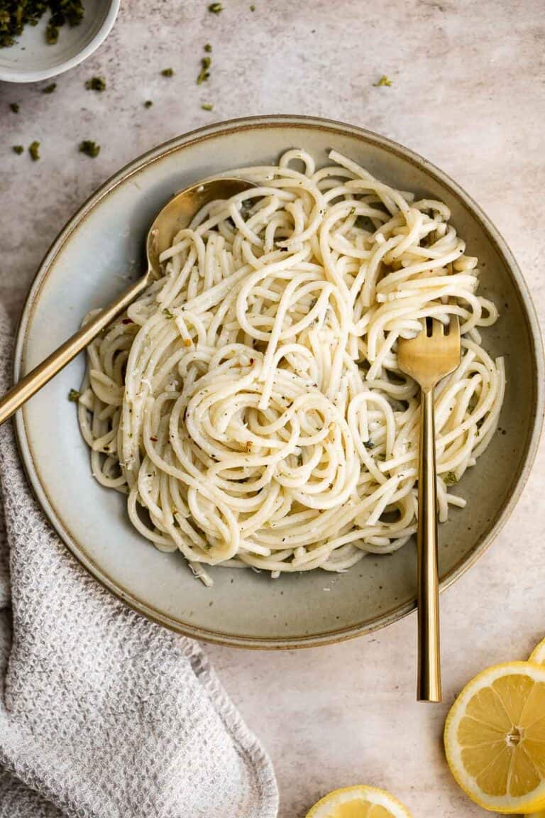 Lemon Butter Pasta - Ahead of Thyme