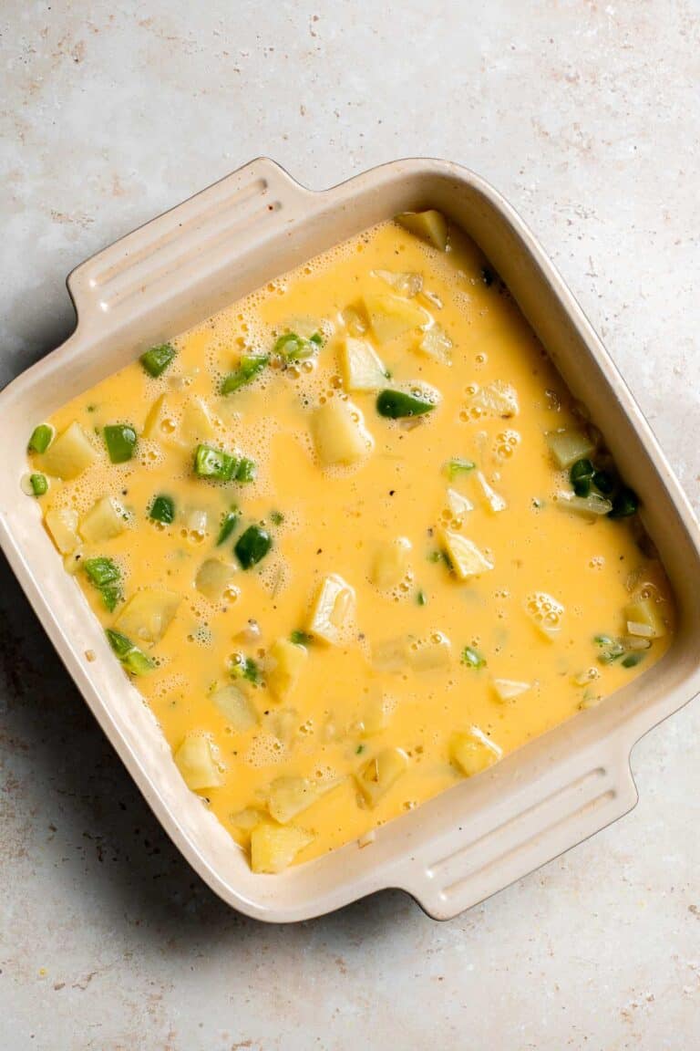 Egg and Potato Breakfast Casserole - Ahead of Thyme