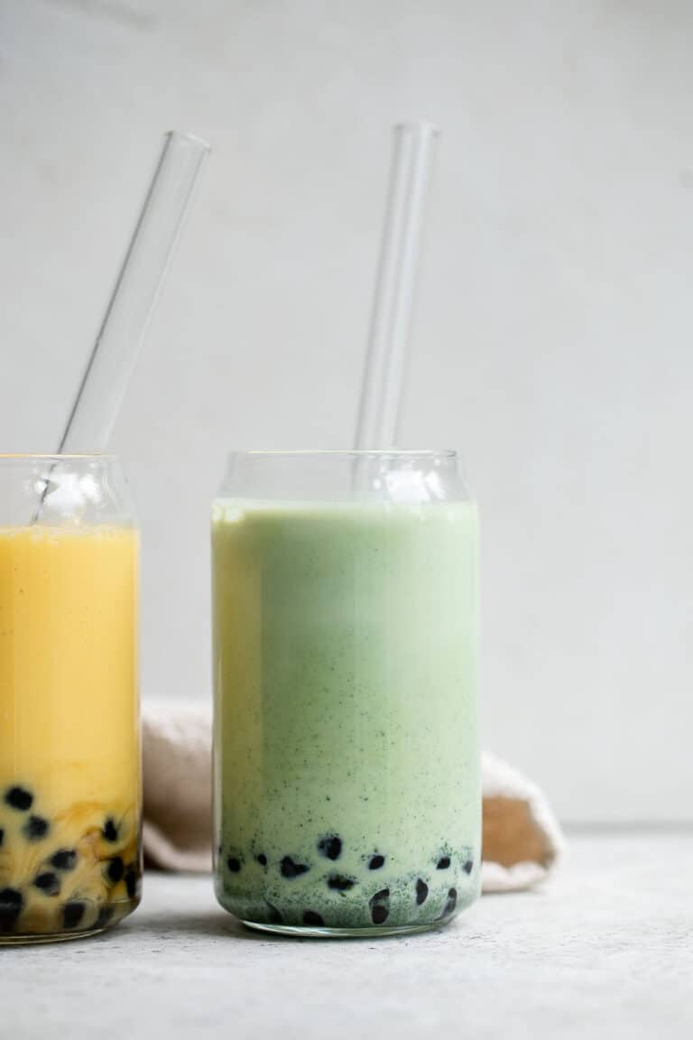 Matcha Milk Tea - Ahead of Thyme
