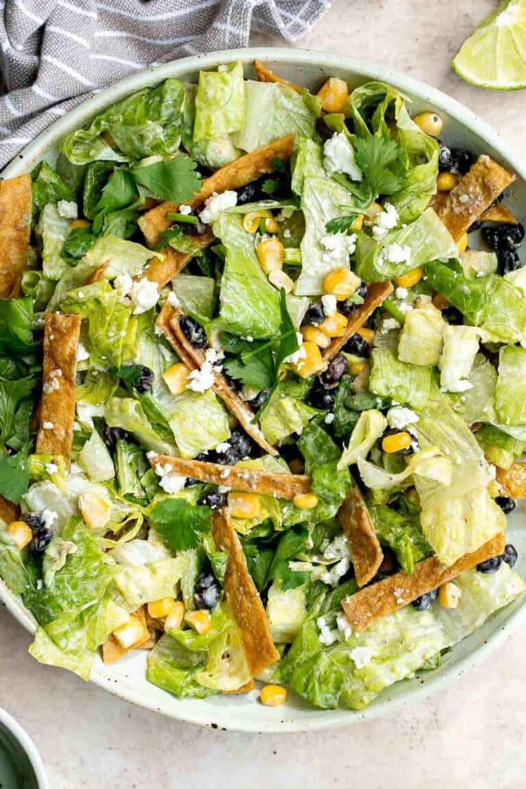 Mexican Caesar Salad - Ahead of Thyme