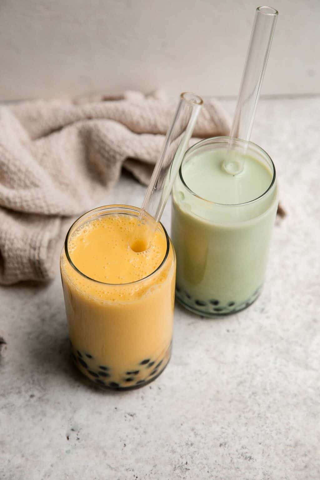 Mango Bubble Tea - Ahead of Thyme