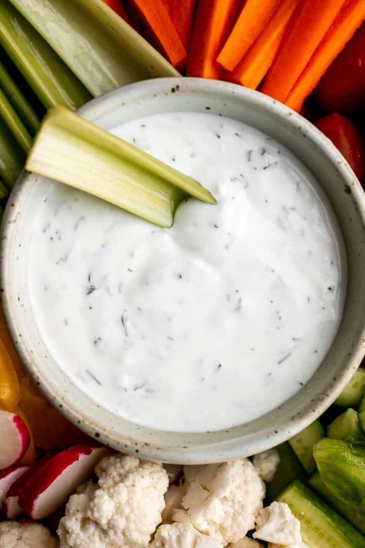 Homemade Ranch Dip - Ahead of Thyme