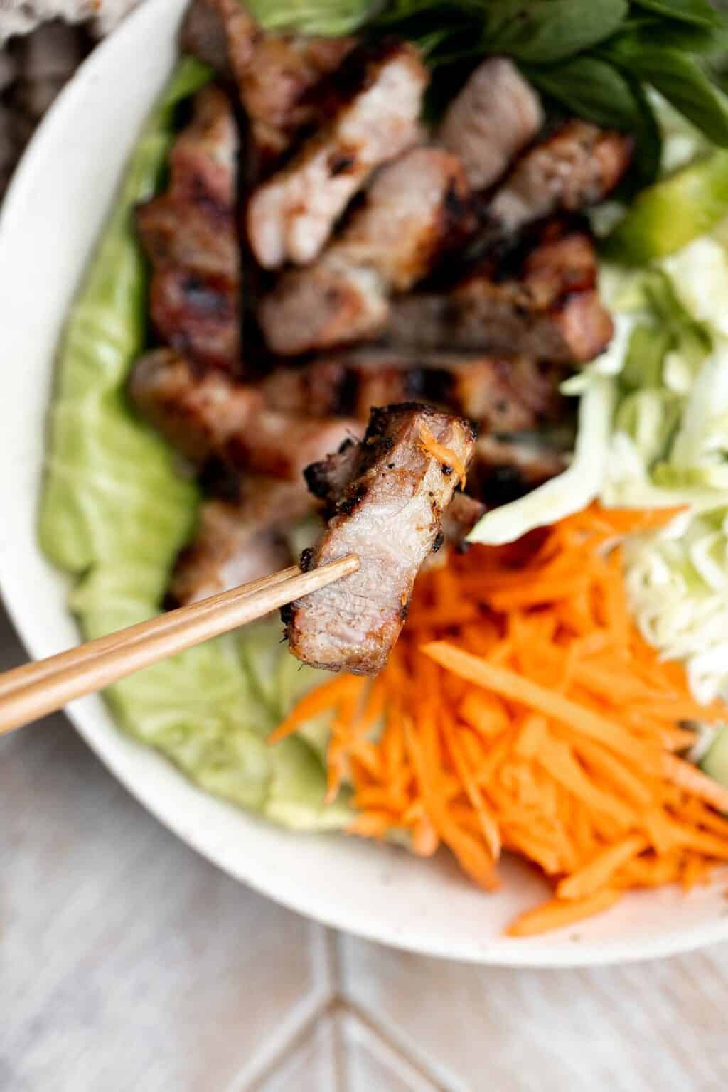Vietnamese Grilled Pork - Ahead of Thyme
