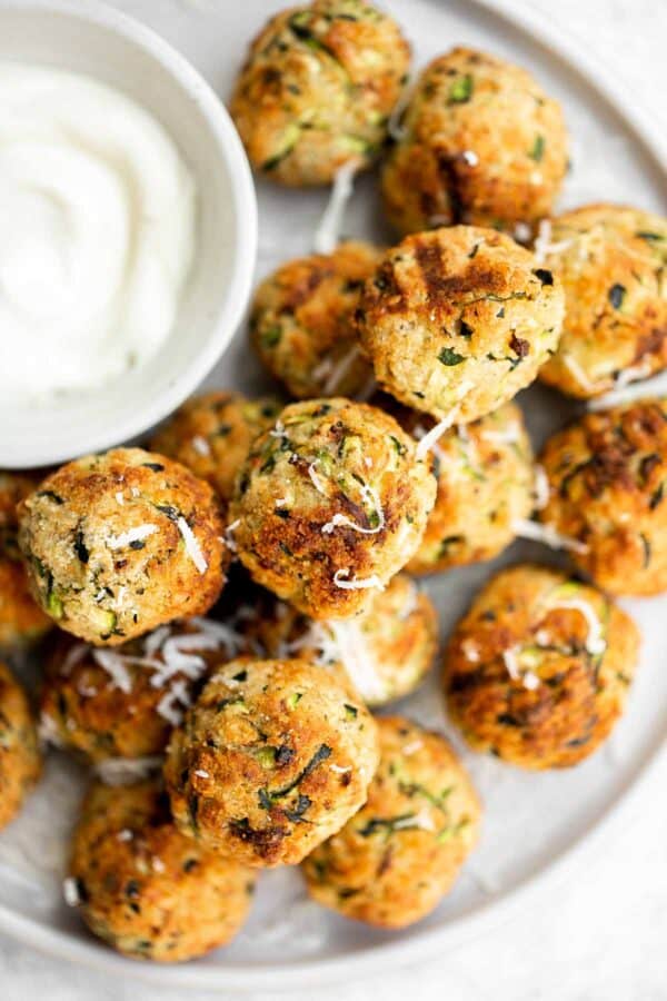 Zucchini Bites - Ahead of Thyme