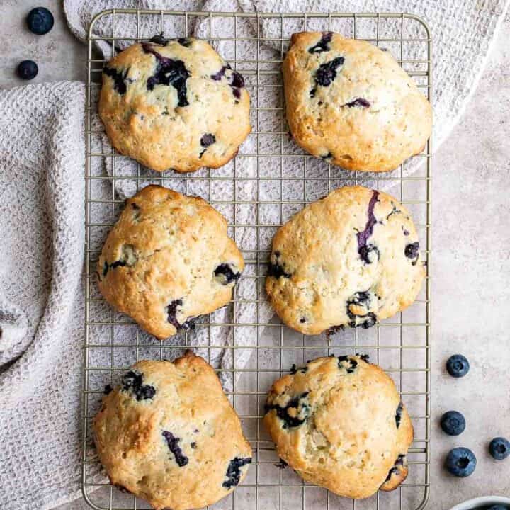 Blueberry Biscuits - Ahead of Thyme