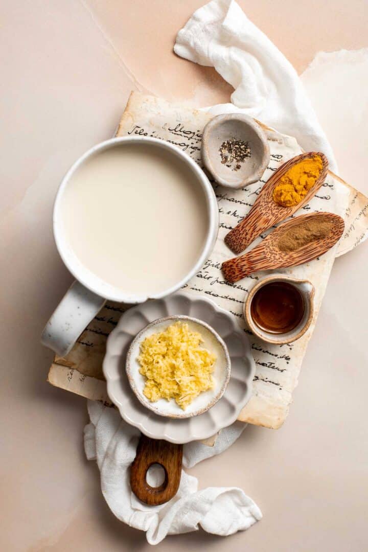 Golden Milk Turmeric Latte - Ahead of Thyme