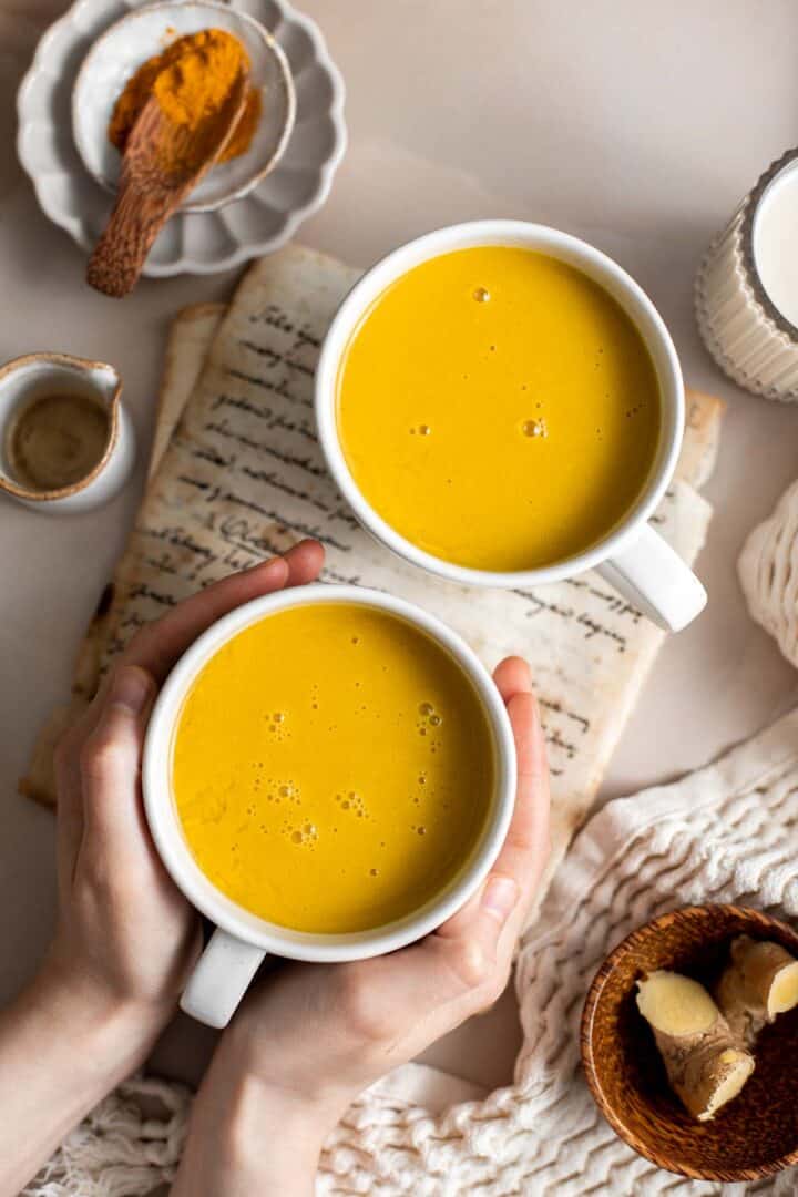Golden Milk Turmeric Latte - Ahead of Thyme