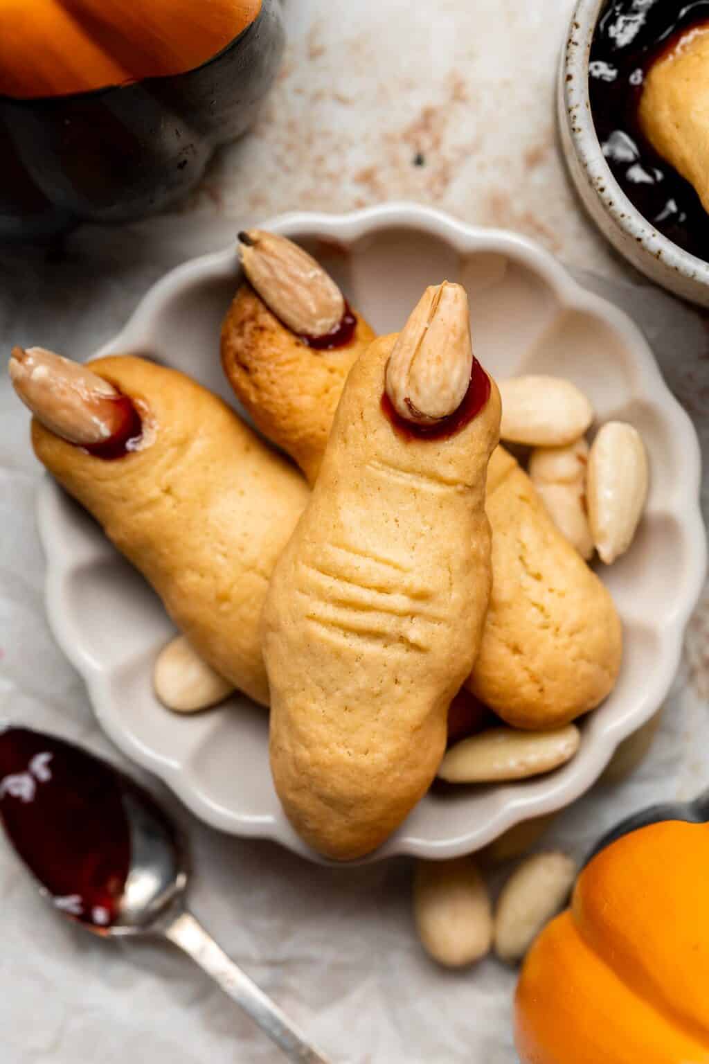 Witch Finger Cookies - Ahead of Thyme