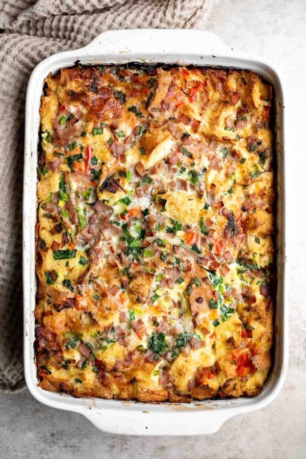 Breakfast Strata - Ahead of Thyme