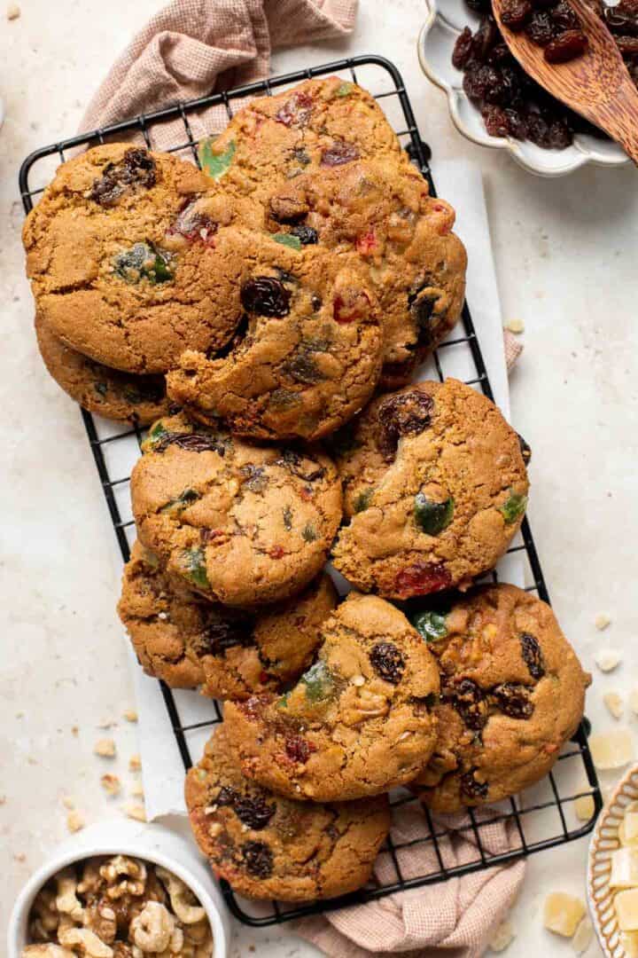 Fruitcake Cookies - Ahead of Thyme