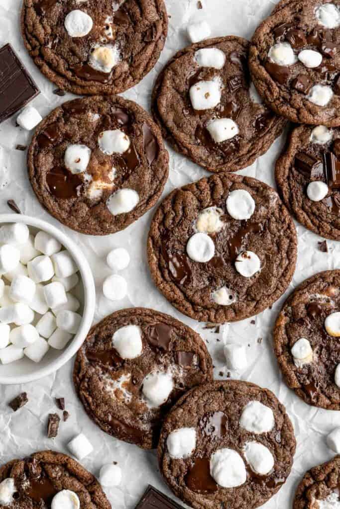 Hot Chocolate Cookies - Ahead of Thyme