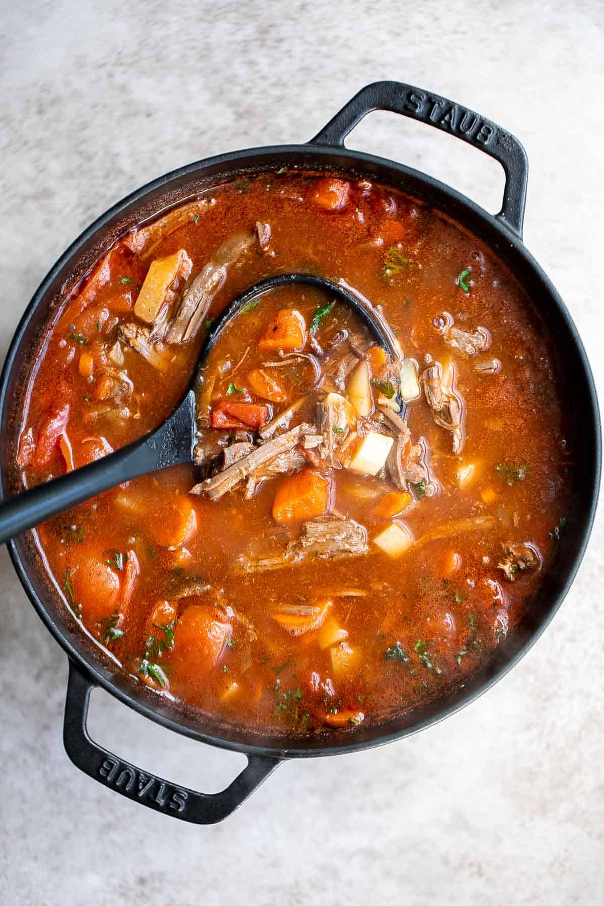 Pot Roast Soup - Ahead of Thyme