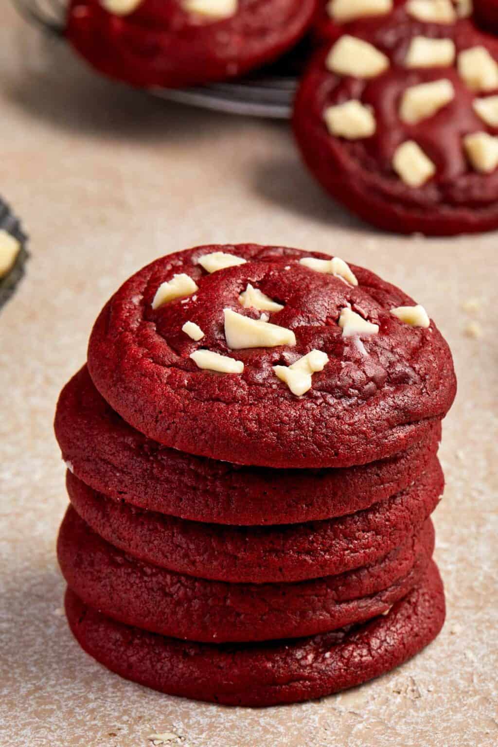 Red Velvet Cookies - Ahead of Thyme