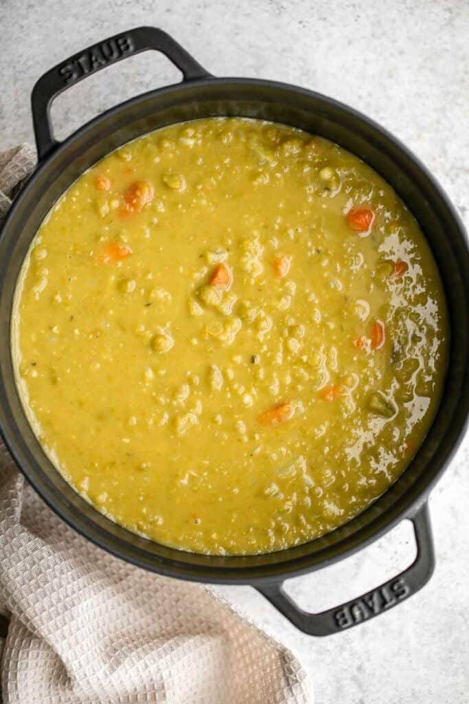 Vegetarian Split Pea Soup - Ahead of Thyme