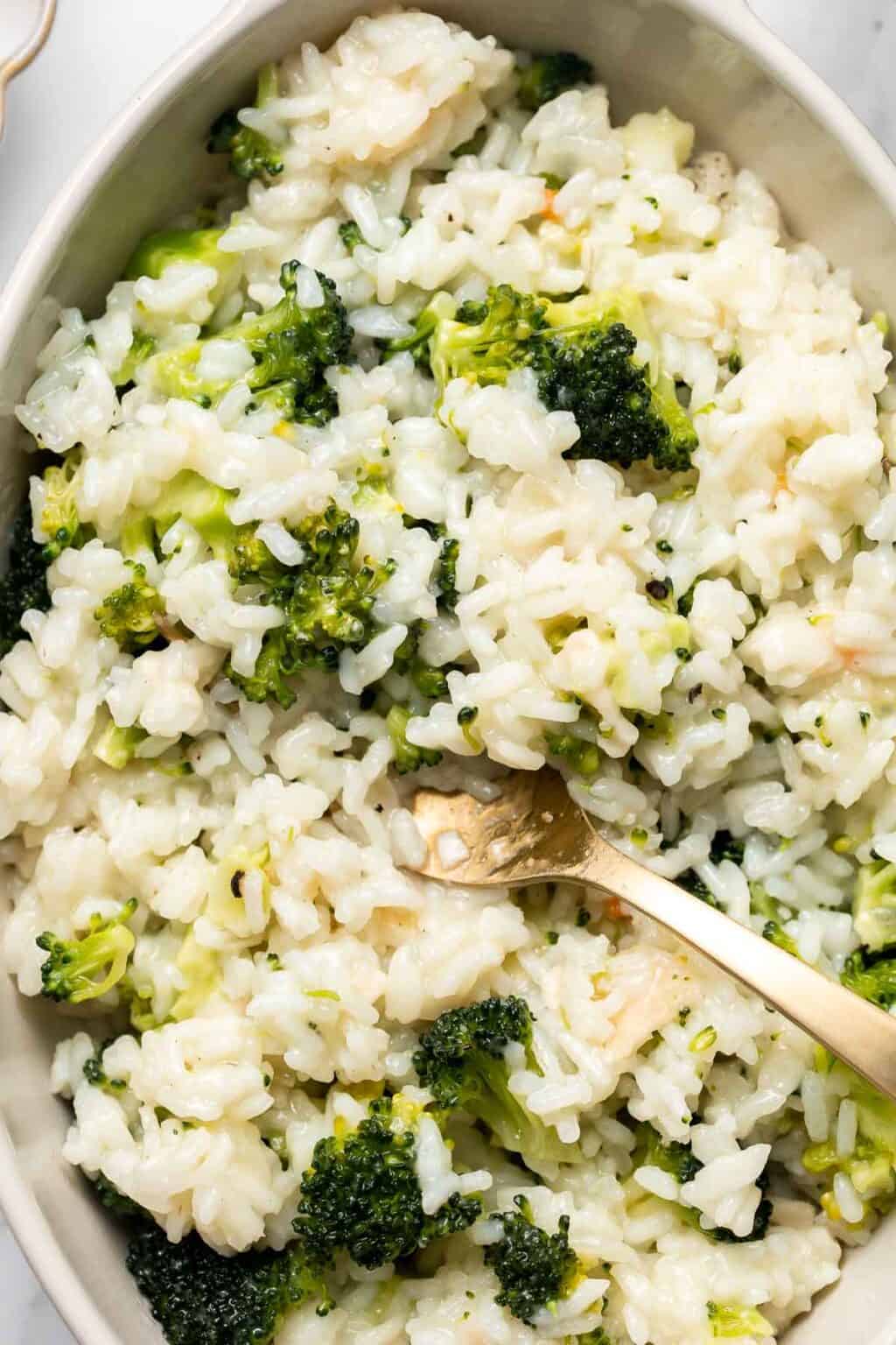 Broccoli Rice - Ahead of Thyme