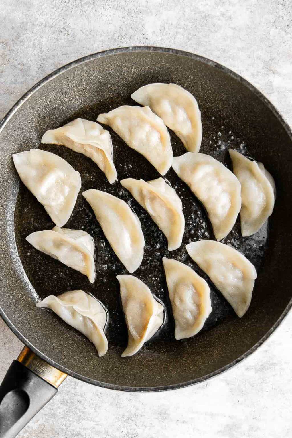 Kimchi Dumplings - Ahead of Thyme