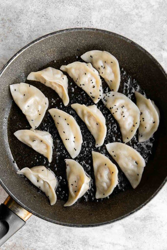 Kimchi Dumplings - Ahead of Thyme