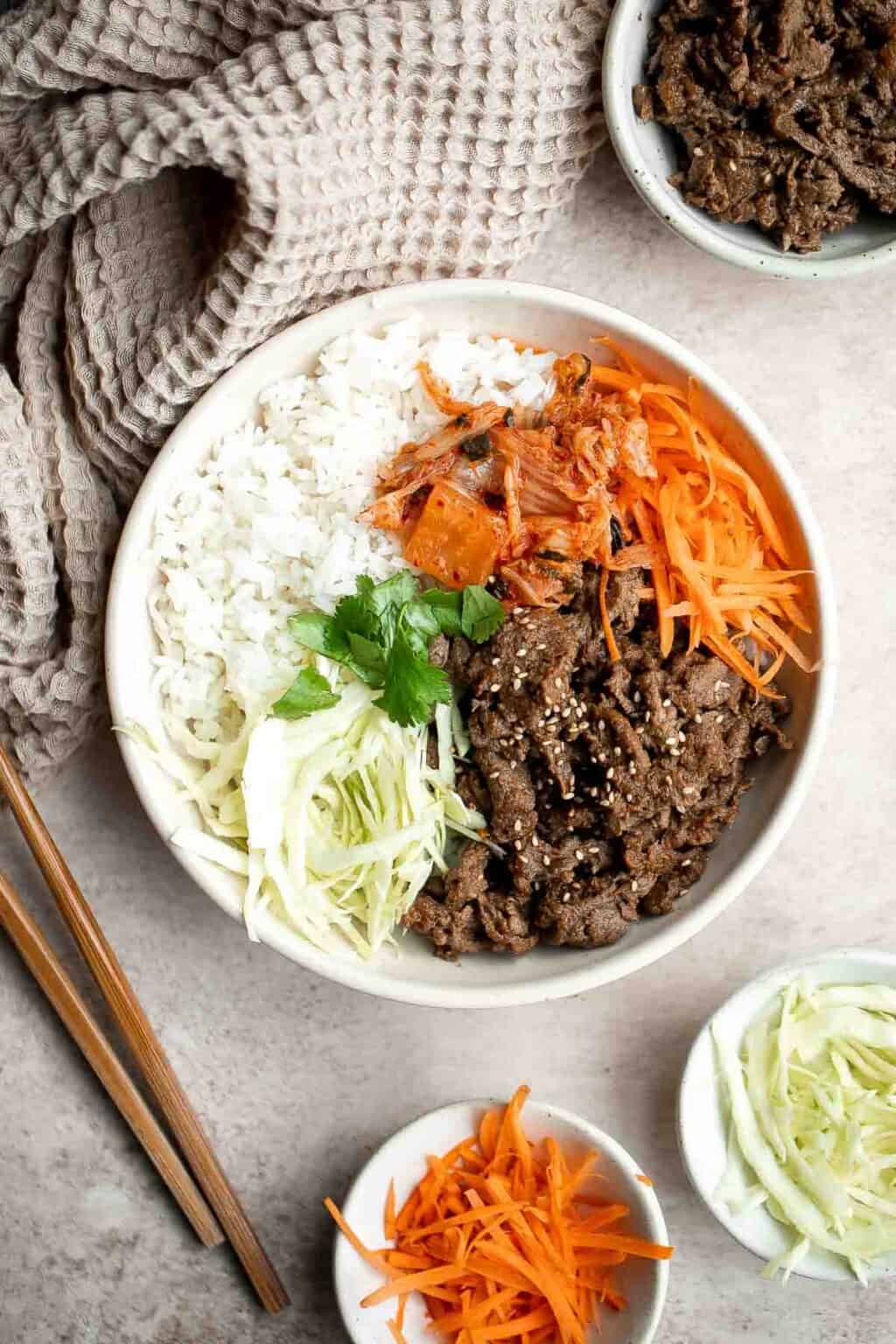 Korean Beef Bulgogi - Ahead of Thyme