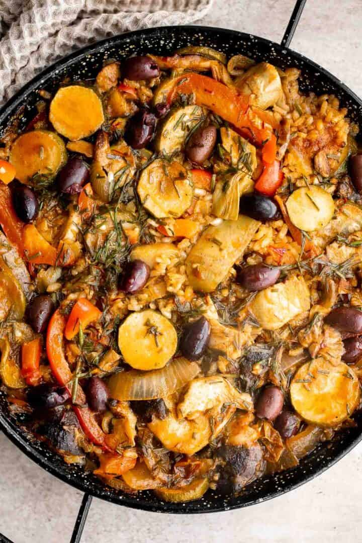 Vegetarian Paella - Ahead of Thyme