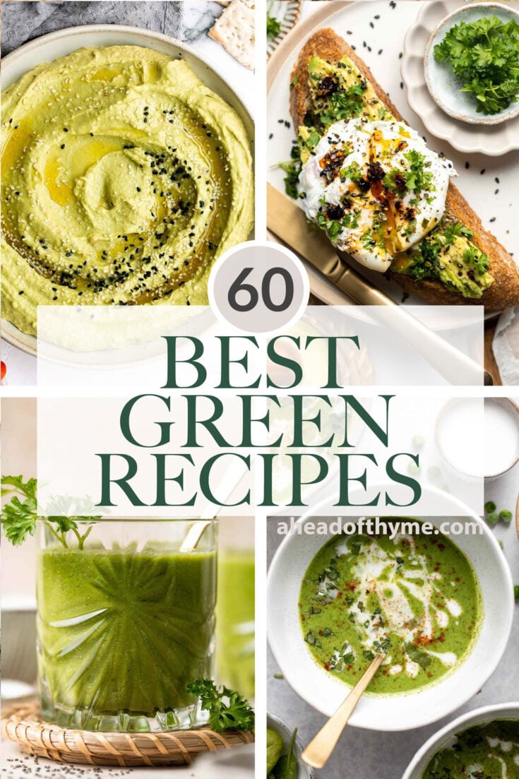 60 Green Recipes for St. Patrick's Day - Ahead of Thyme