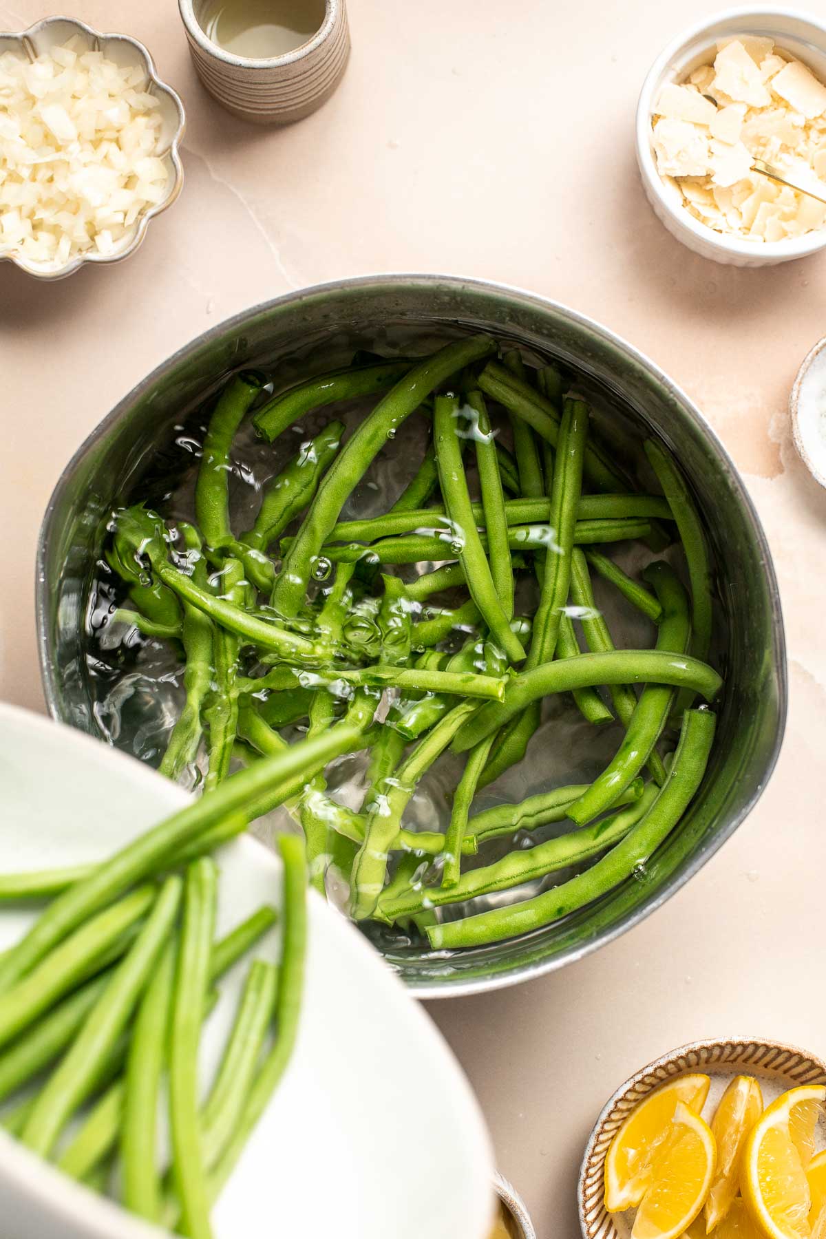 Lemon Parmesan Green Beans - Ahead of Thyme