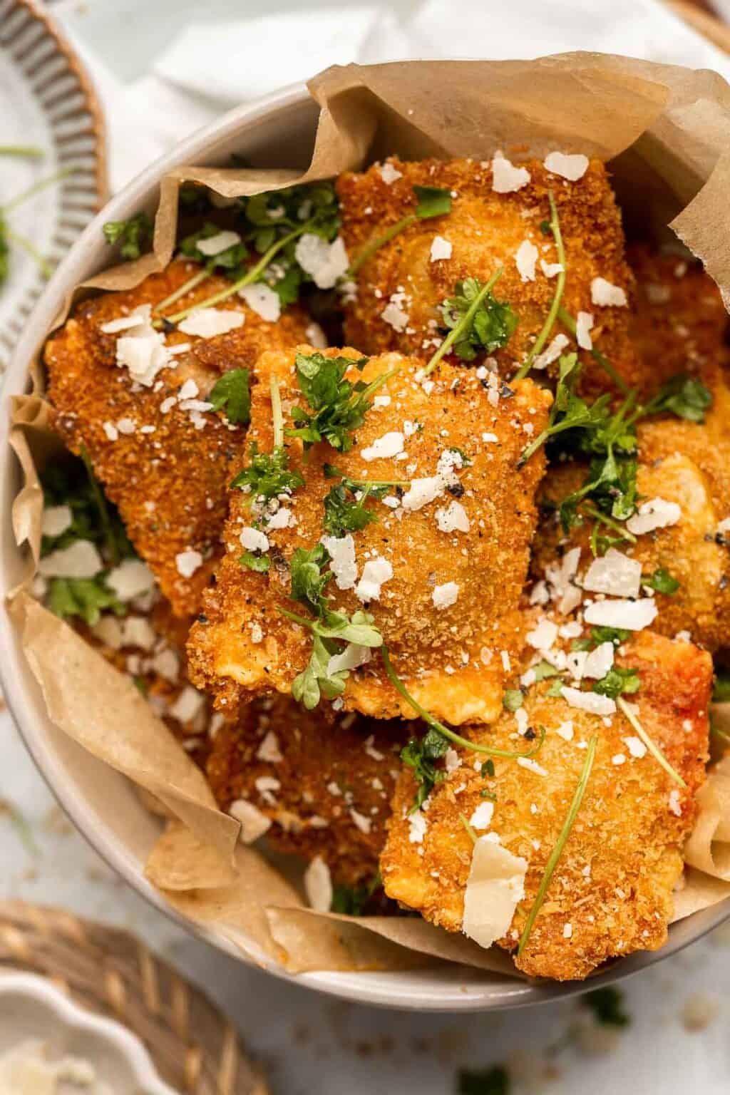 Toasted Ravioli - Ahead of Thyme