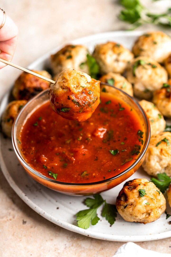 Chicken Meatballs - Ahead of Thyme