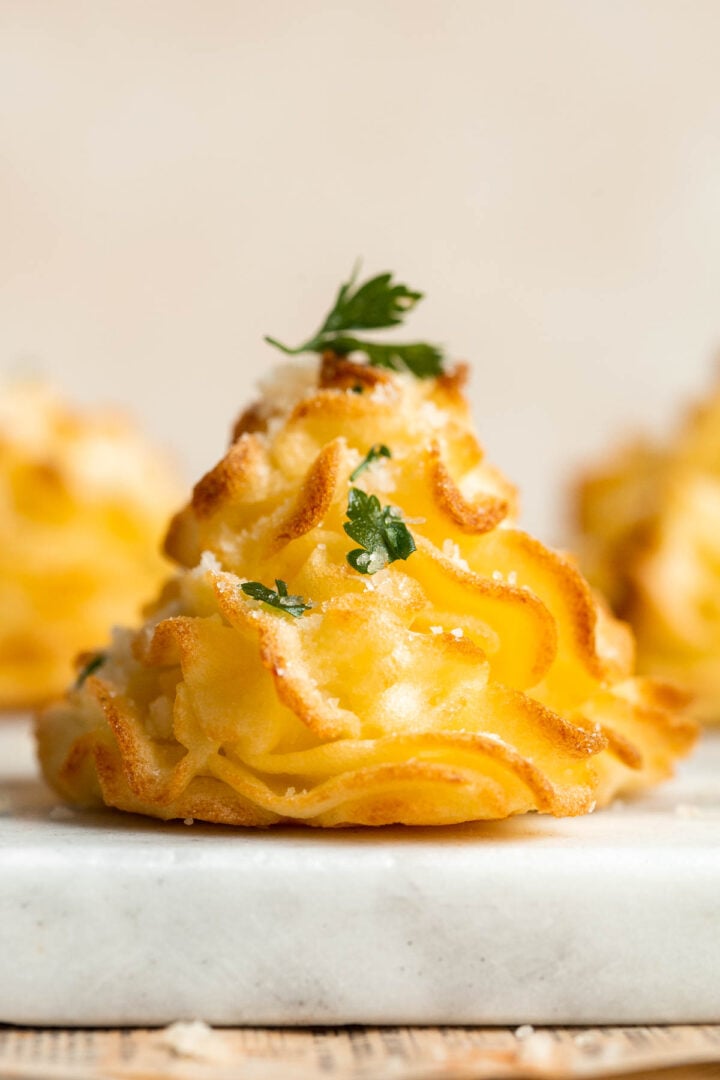 Duchess Potatoes - Ahead of Thyme