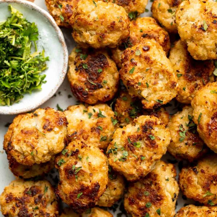 Cauliflower Tots - Ahead of Thyme