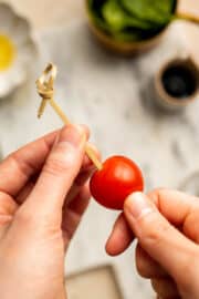 Caprese Skewers - Ahead of Thyme