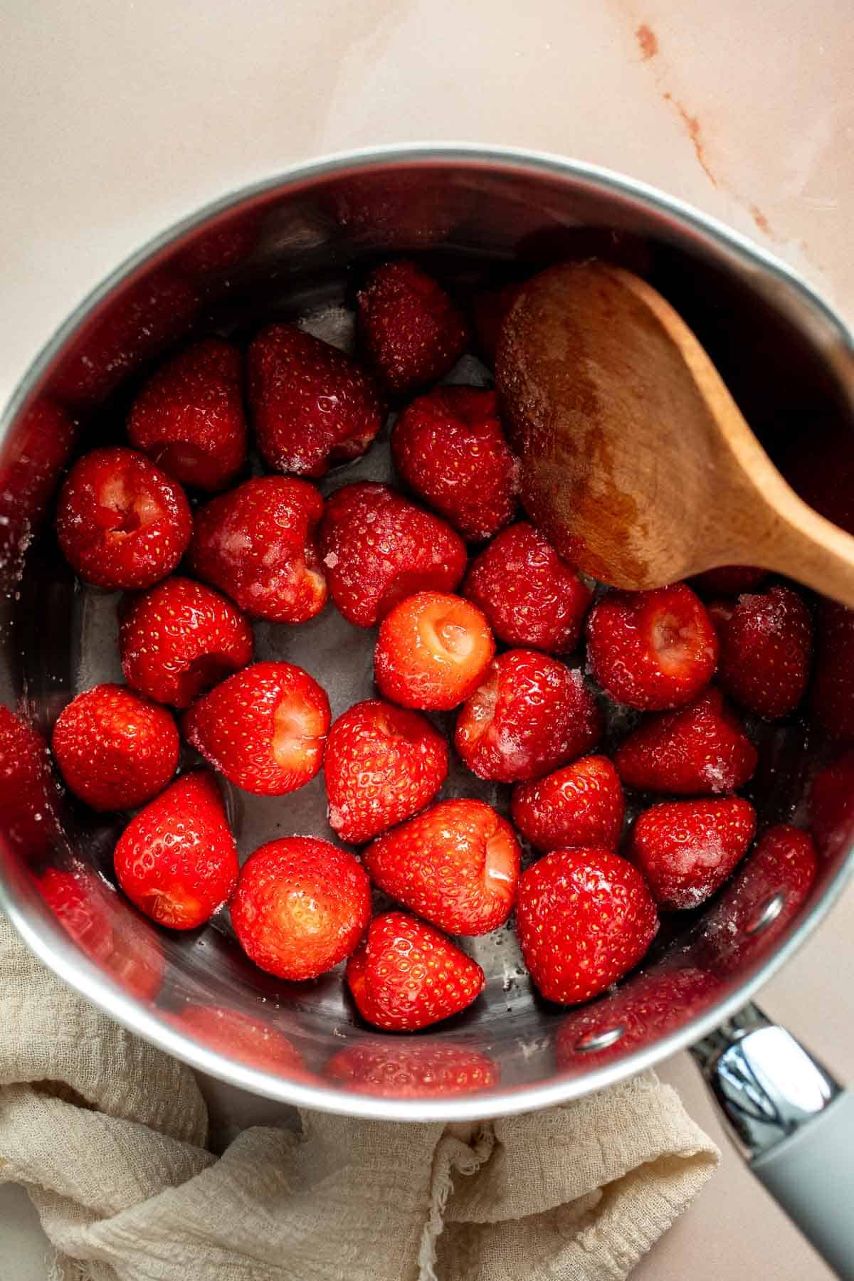 Strawberry Compote - Ahead of Thyme