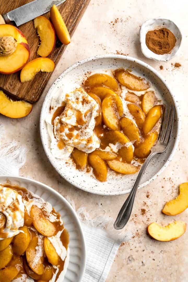 Peaches and Cream - Ahead of Thyme