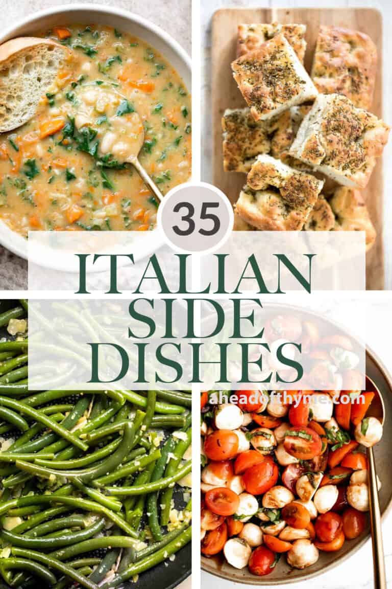 35 Best Italian Side Dishes - Ahead of Thyme