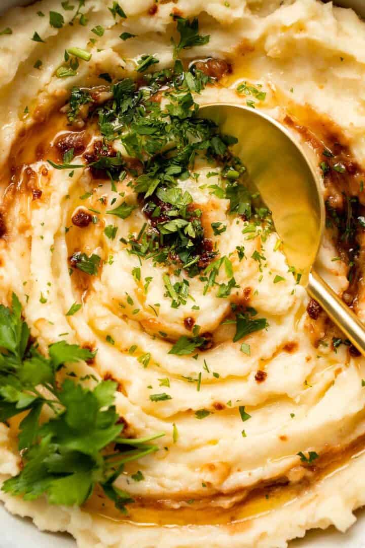 Brown Butter Mashed Potatoes - Ahead of Thyme