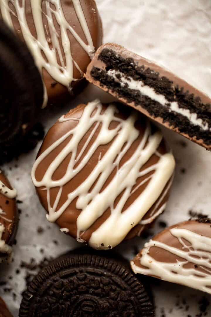 Chocolate Covered Oreos - Ahead of Thyme