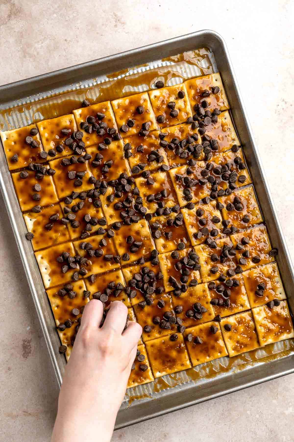 Christmas Crack Candy - Ahead of Thyme