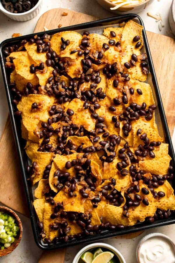 Black Bean Nachos - Ahead of Thyme