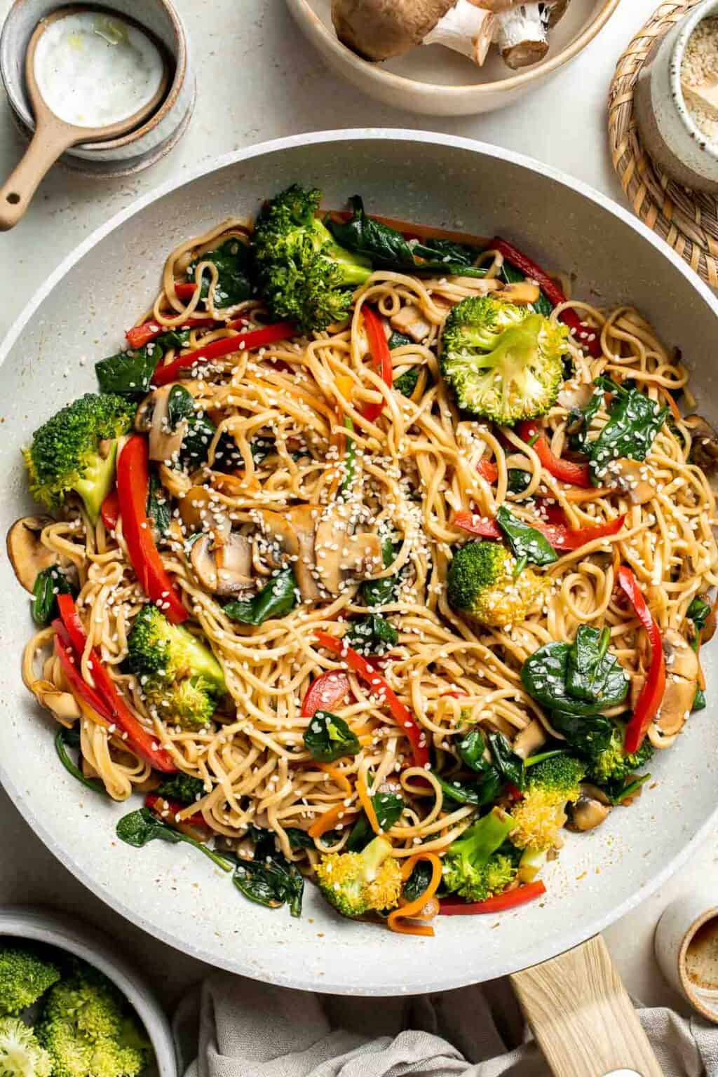 Lo Mein Noodles - Ahead of Thyme