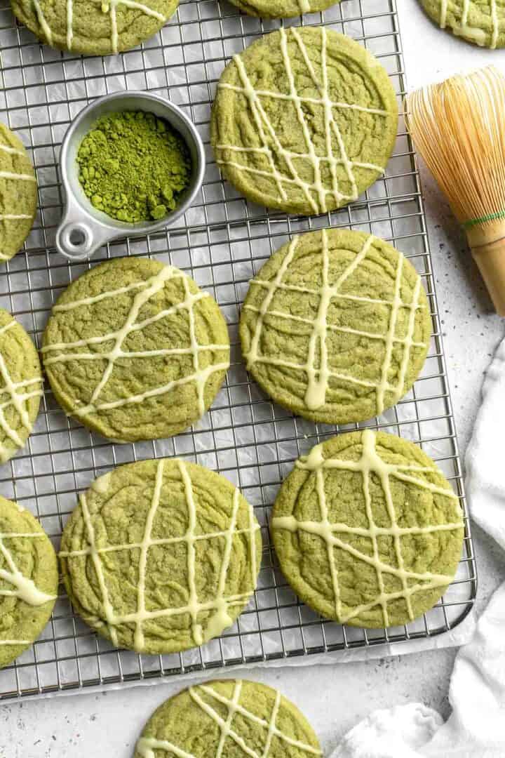 Matcha Cookies - Ahead of Thyme