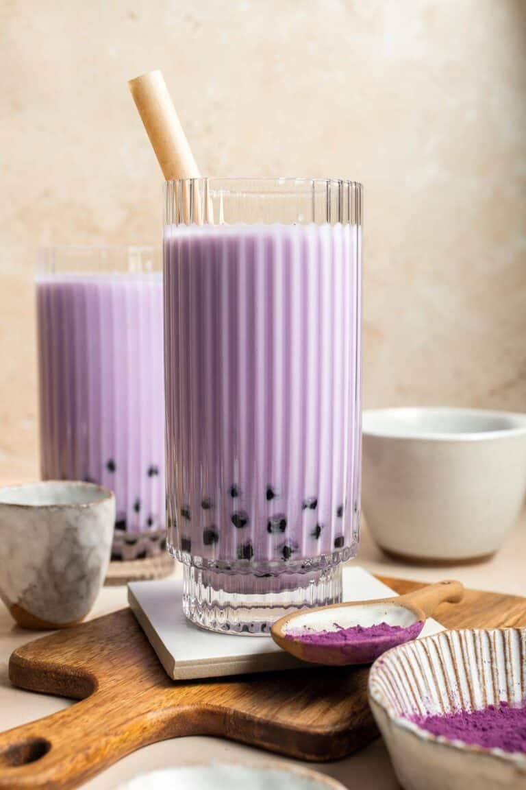 Taro Bubble Tea - Ahead of Thyme