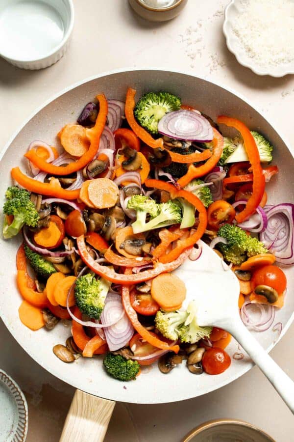 Veggie Pasta - Ahead of Thyme