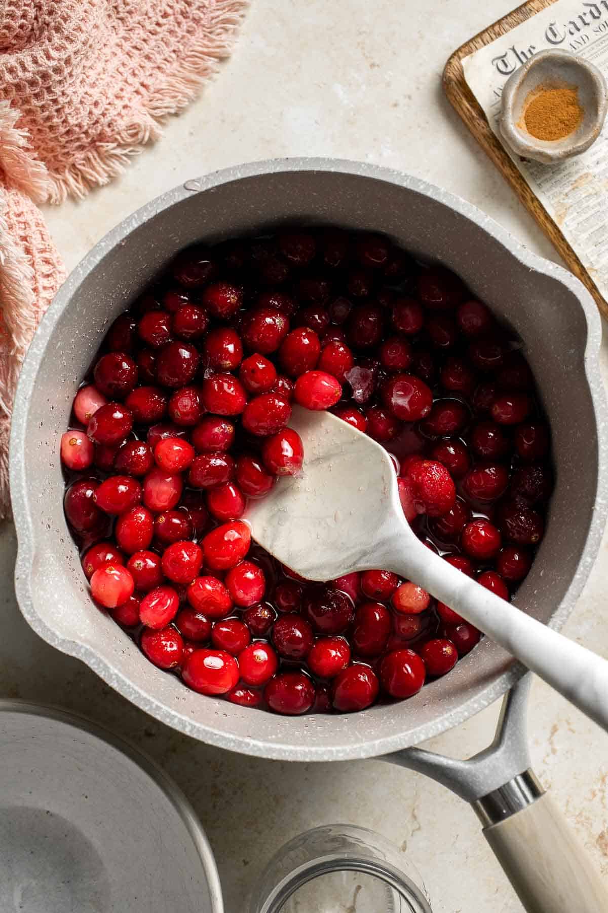 Jellied Cranberry Sauce - Ahead of Thyme