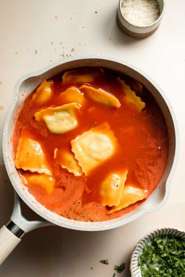 Ravioli Soup - Ahead of Thyme