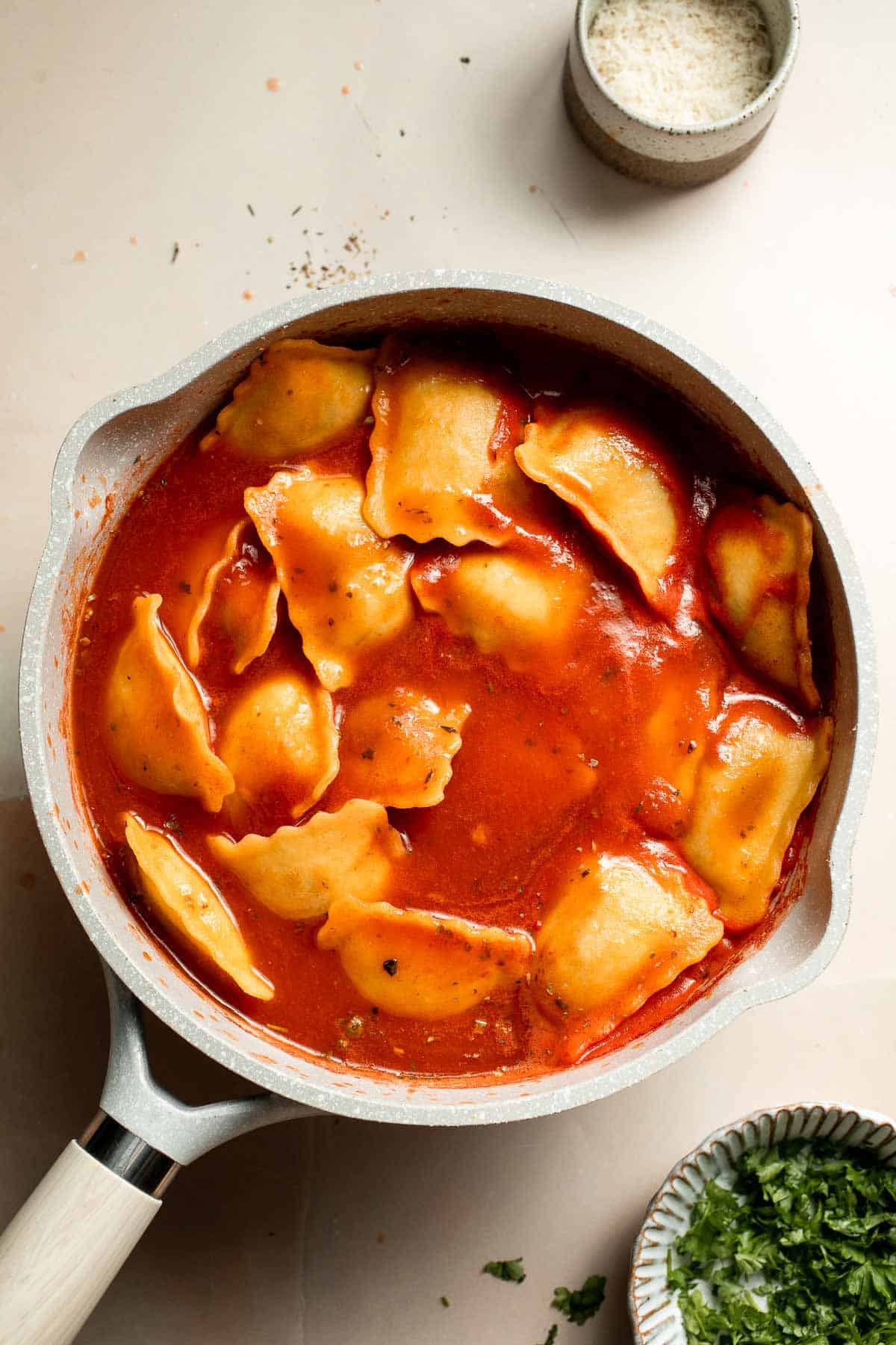 Ravioli Soup - Ahead of Thyme