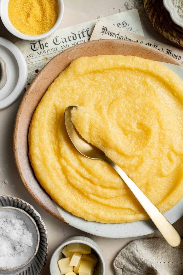 Creamy Polenta - Ahead of Thyme