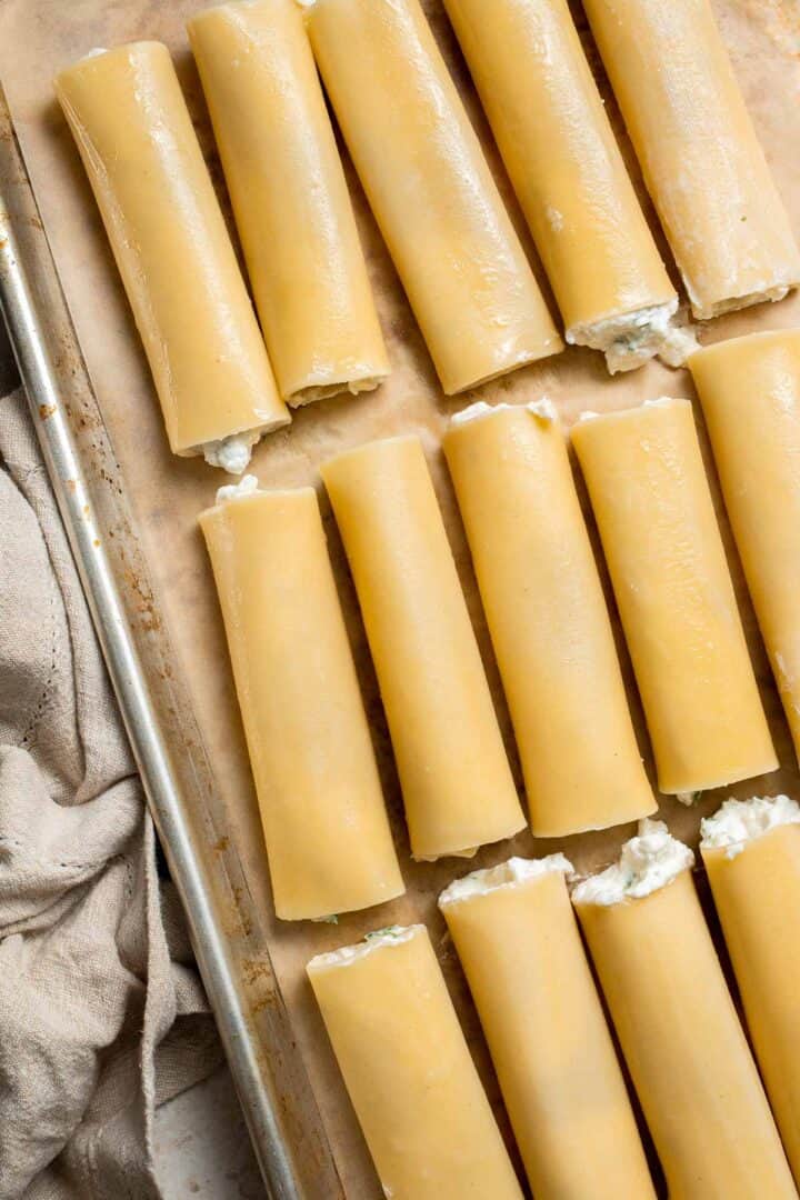 Manicotti - Ahead of Thyme