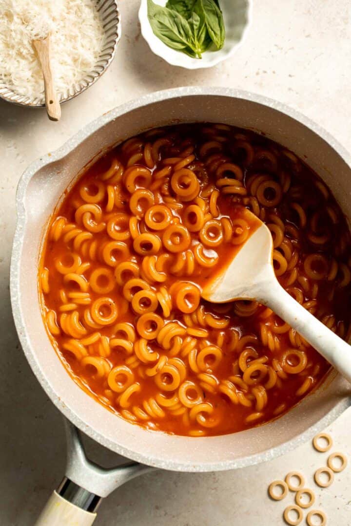 Homemade SpaghettiOs - Ahead of Thyme